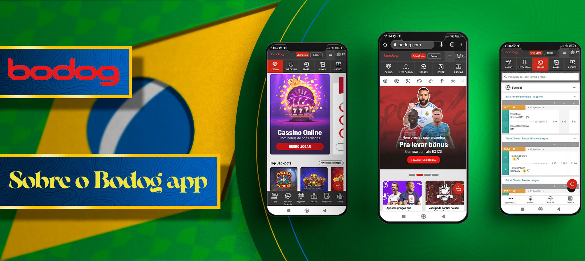 Bodog app: Baixe o aplicativo e pegue o bônus de até R$ 120