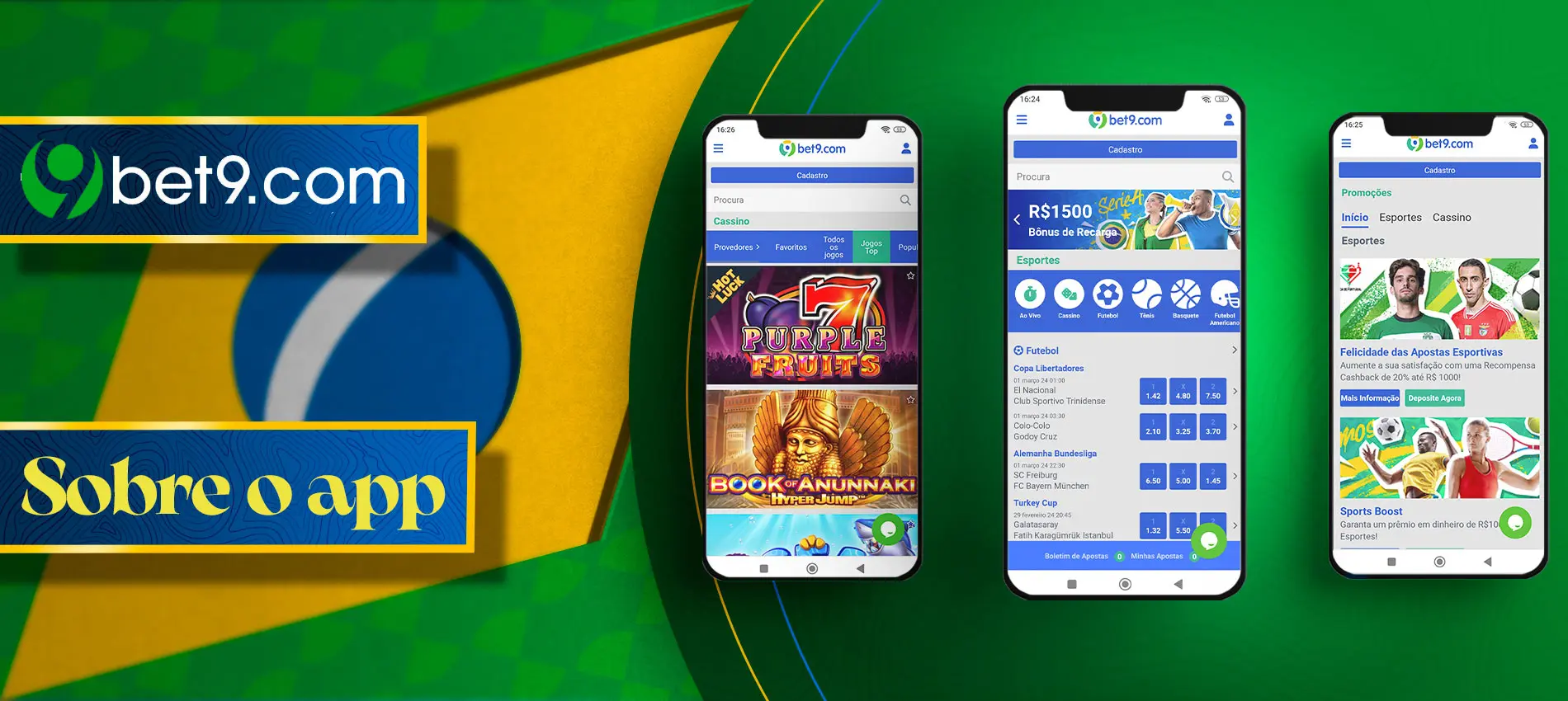 Bet9 app - Bônus de boas-vindas 100% até R$200 para novos apostadores